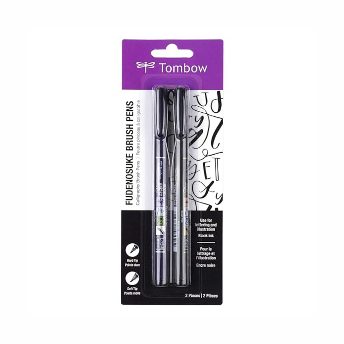 Tombow Calligraphy Pen Set of 2 PAPERQUIRKS STATIONERY