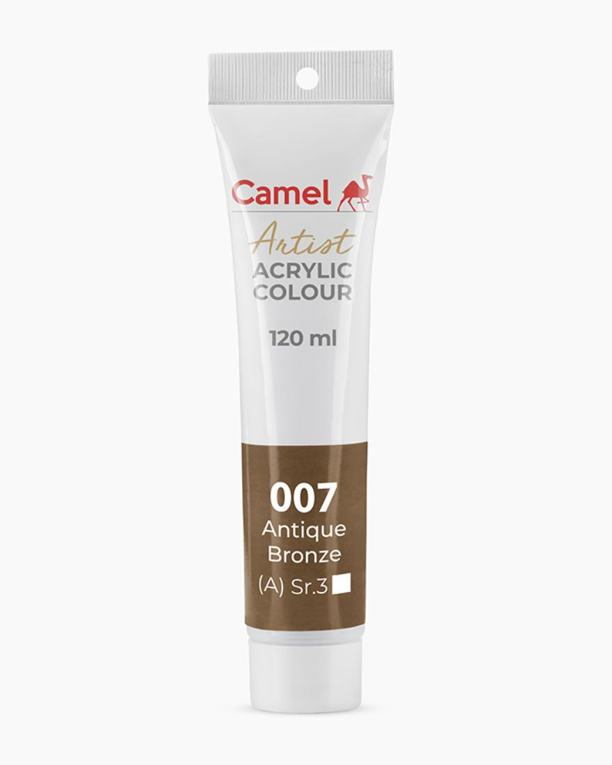 Camel Artist Acrylic Colour Tubes | 120 ML – PAPERQUIRKS STATIONERY