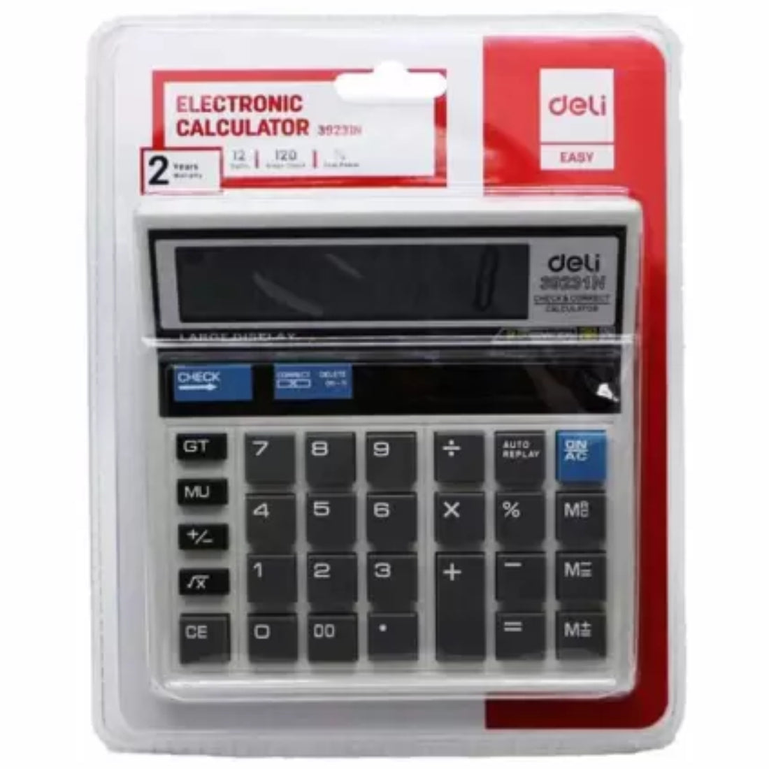 Deli Electronic Calculator 39231IN – PAPERQUIRKS STATIONERY