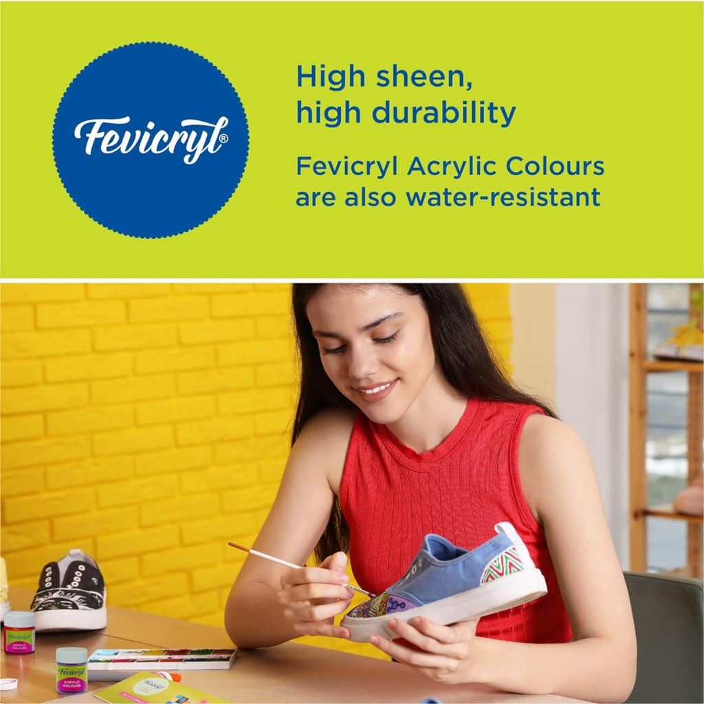 Fevicryl Acrylic Colours – PAPERQUIRKS STATIONERY
