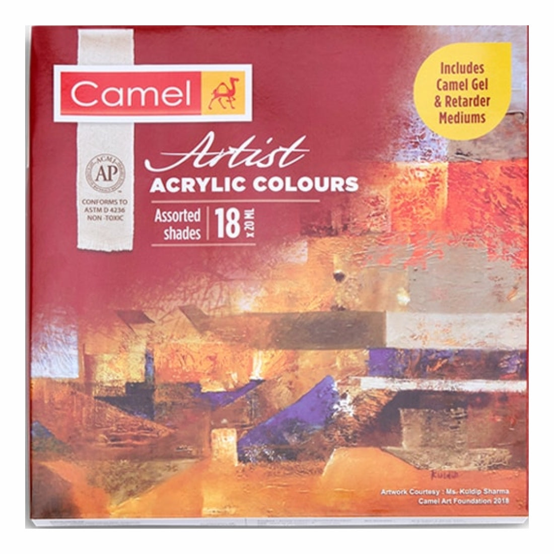 Camel Artist Acrylic Colours – PAPERQUIRKS STATIONERY