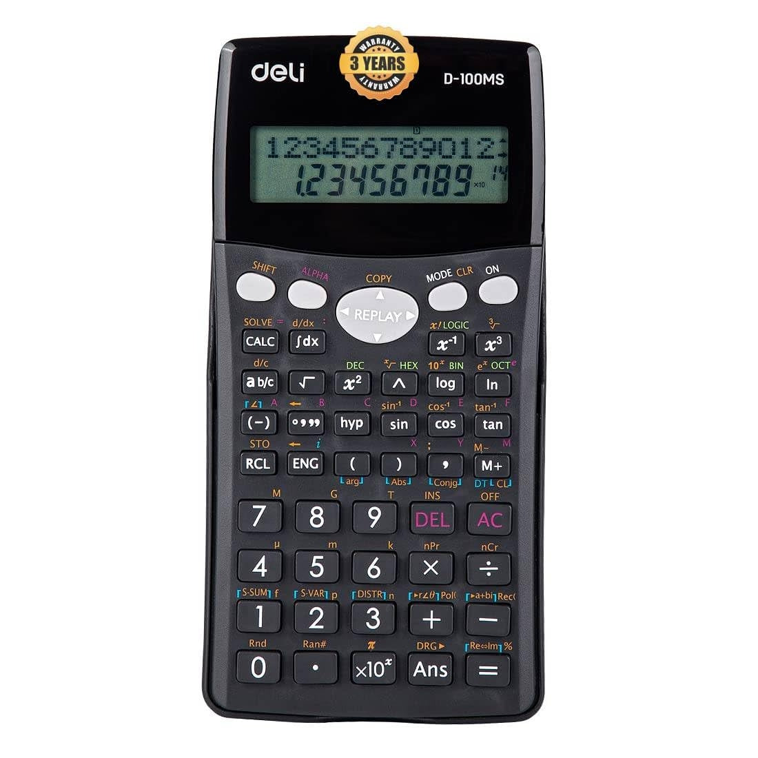 Deli D-100MS Classic Scientific Calculator – PAPERQUIRKS STATIONERY