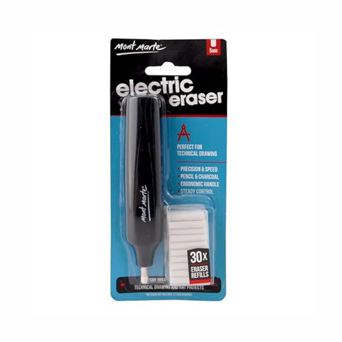 Mont Marte Electric Eraser – PAPERQUIRKS STATIONERY