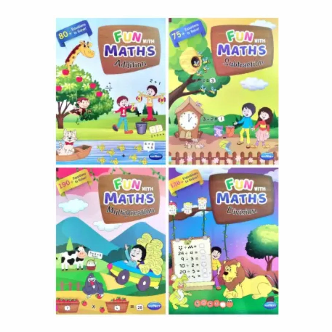 Fun with Maths Practice Book – PAPERQUIRKS STATIONERY