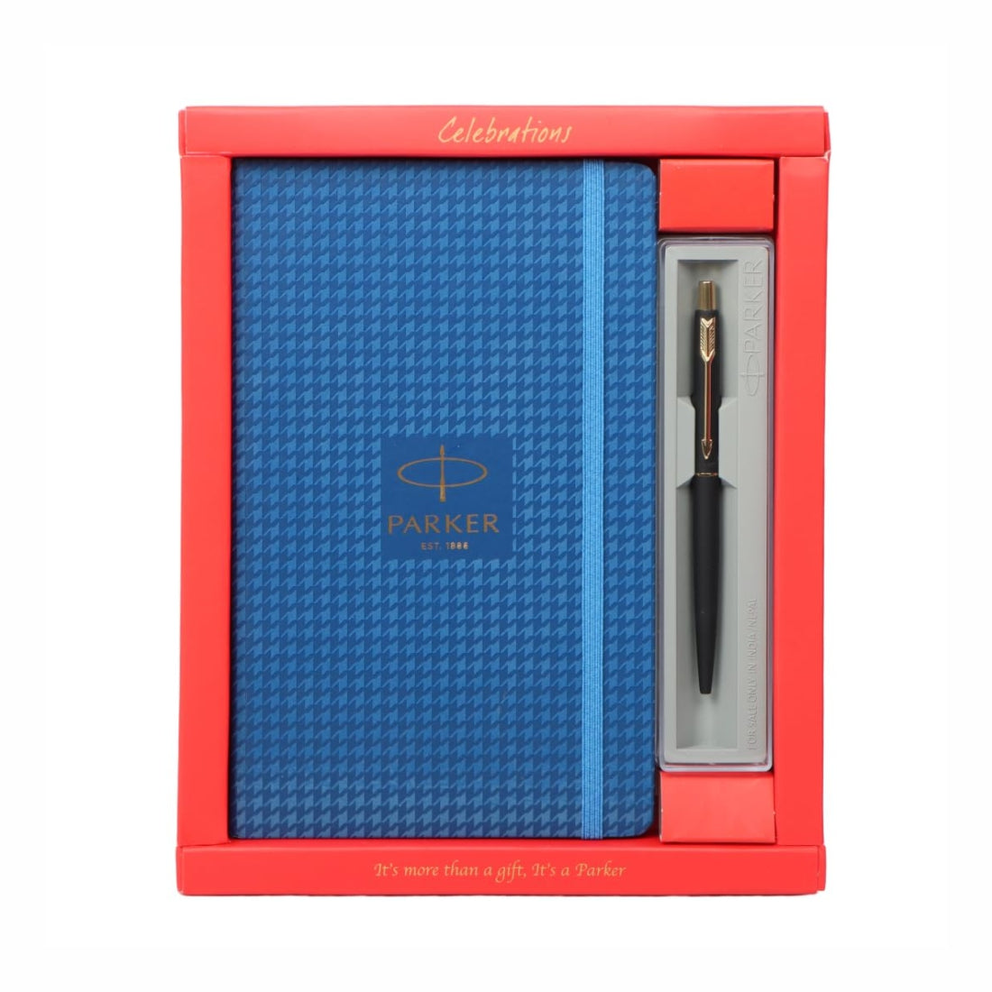 Parker Notebook Combo Classic Matte Black BP – PAPERQUIRKS STATIONERY