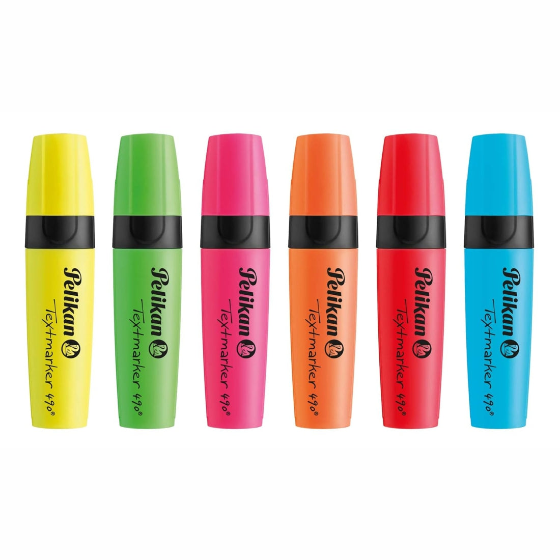 Pelikan Textmarker 490 Fluorescent Shades – PAPERQUIRKS STATIONERY