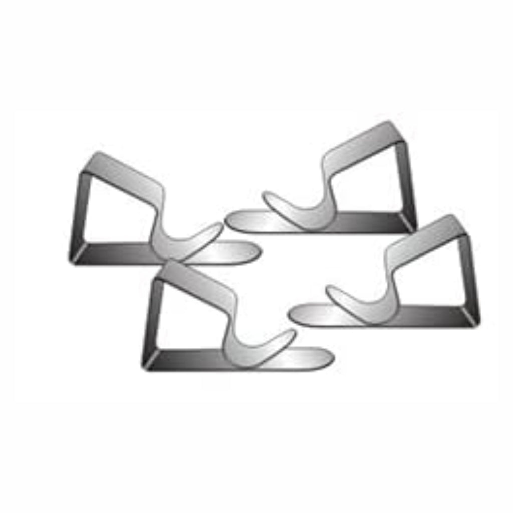 Drawing Board Clips Chromium Plated - 4 Clips – PAPERQUIRKS STATIONERY