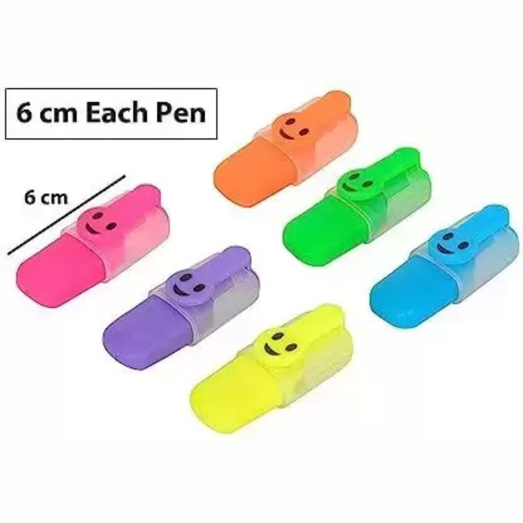 Mini Smiley Highlighters – PAPERQUIRKS STATIONERY