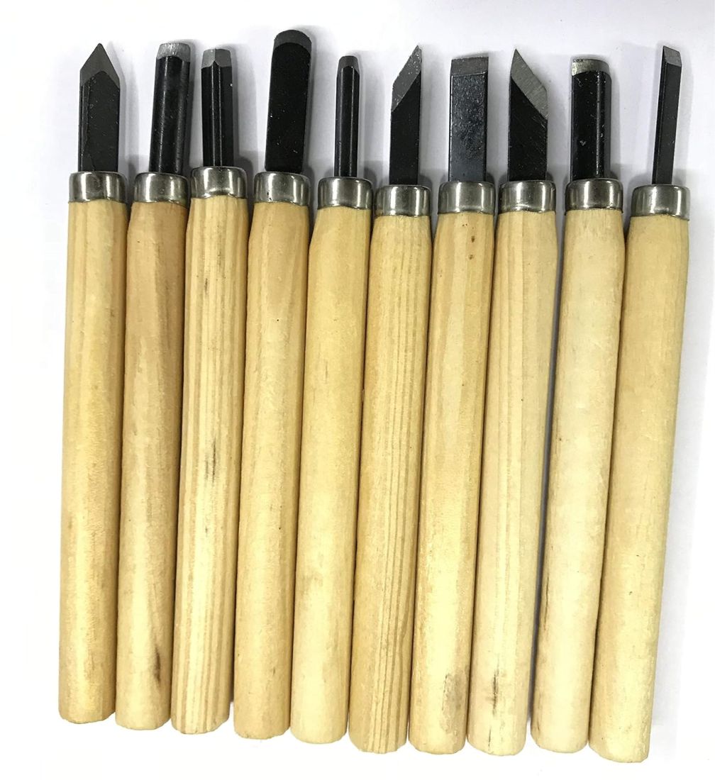 Wood Curving Set of 10 Pcs – PAPERQUIRKS STATIONERY